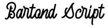 Bartond Script: Free Font Download | MaisFontes