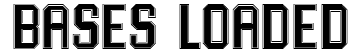 Bases Loaded Font: Free Download | MaisFontes
