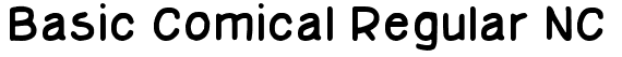 Basic Comical Regular NC Font: Free Download | MaisFontes