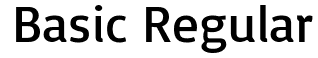 Basic Regular: Free Font Download | MaisFontes