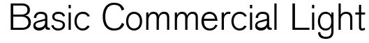 Basic Commercial Bold Font: Free Download | MaisFontes