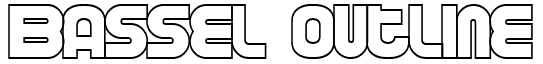 BASSEL Outline Font: Free Download | MaisFontes