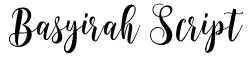 Basyirah Script: Free Font Download | MaisFontes