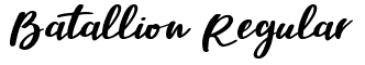 Batallion Regular: Free Font Download | MaisFontes