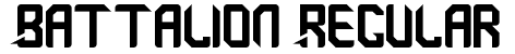 Battalion Regular: Free Font Download | MaisFontes