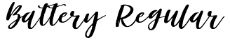 Battery Regular Font: Free Download | MaisFontes