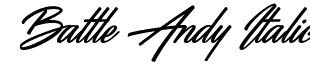 Battle Andy Italic: Baixar Fonte Grátis | MaisFontes