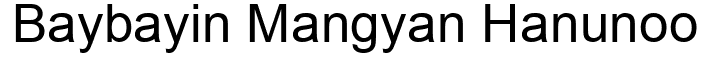 Baybayin Mangyan Hanunoo: Free Font Download | MaisFontes
