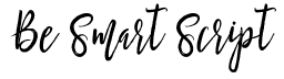 Be Smart Script: Free Font Download | MaisFontes