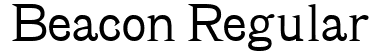 Beacon Regular: Free Font Download | MaisFontes