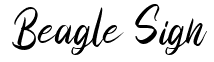Beagle Sign: Free Font Download | MaisFontes