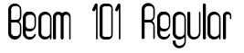 Beam 101 Regular: Baixar Fonte Grátis | MaisFontes