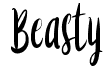 Beasty: Free Font Download | MaisFontes