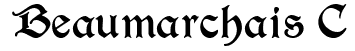 Beaumarchais C Font: Free Download | MaisFontes