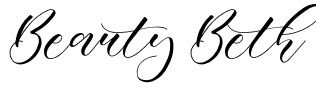 Beauty Beth: Free Font Download | MaisFontes