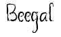 Beegal: Free Font Download | MaisFontes