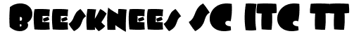 Beesknees SC ITC TT: Baixar Fonte Grátis | MaisFontes