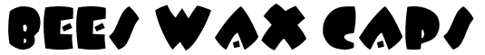BEES WAX CAPS: Free Font Download | MaisFontes