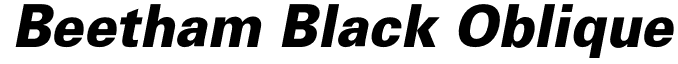 Beetham Black Oblique: Free Font Download | MaisFontes