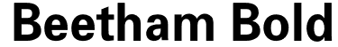 Beetham Bold Font: Free Download | MaisFontes