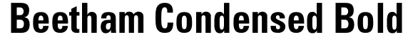 Beetham Condensed Bold: Free Font Download | MaisFontes