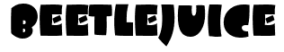 Beetlejuice: Free Font Download | MaisFontes