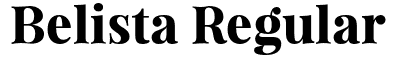 Belista Regular Font: Free Download | MaisFontes