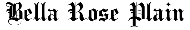 Bella Rose Plain Font: Free Download | MaisFontes