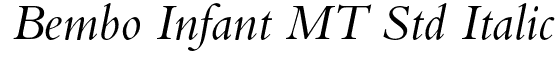 Bembo Infant MT Std: Free Font Download | MaisFontes