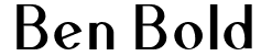 Ben Bold Font: Free Download | MaisFontes