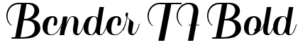 Bender TF Bold: Free Font Download | MaisFontes
