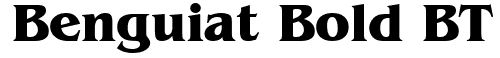 Benguiat Font: Free Download | MaisFontes