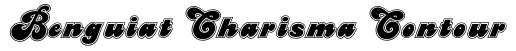 Benguiat Charisma Contour: Free Font Download | MaisFontes