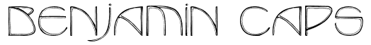 BENJAMIN CAPS: Free Font Download | MaisFontes