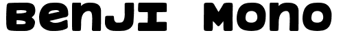 Benji: Download Free Font | MaisFontes