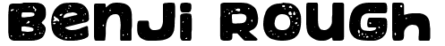 Benji Rough: Free Font Download | MaisFontes