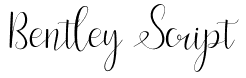 Bentley Script: Free Font Download | MaisFontes