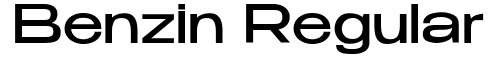 Benzin Regular Font: Free Download | MaisFontes