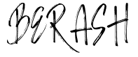 BERASH: Free Font Download | MaisFontes