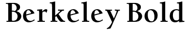 Berkeley Bold: Free Font Download | MaisFontes