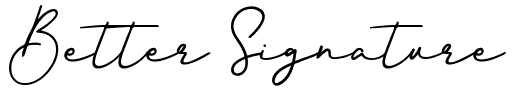 Better Signature: Free Font Download | MaisFontes