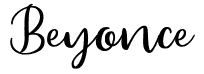 Beyonce: Free Font Download | MaisFontes