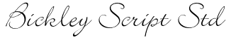 Bickley Script: Download Free Font | MaisFontes