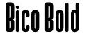Bico Bold: Free Font Download | MaisFontes