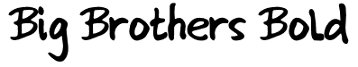 Big Brothers Bold: Free Font Download | MaisFontes