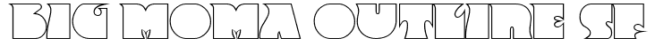 Big Moma Outline SF: Free Font Download | MaisFontes