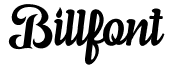 Bill: Free Font Download | MaisFontes