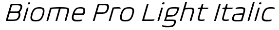 Biome Pro Font Family: Free Download | MaisFontes