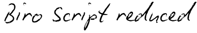 Biro Script reduced: Free Font Download | MaisFontes