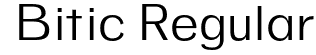 Bitic Regular: Baixar Fonte Grátis | MaisFontes
